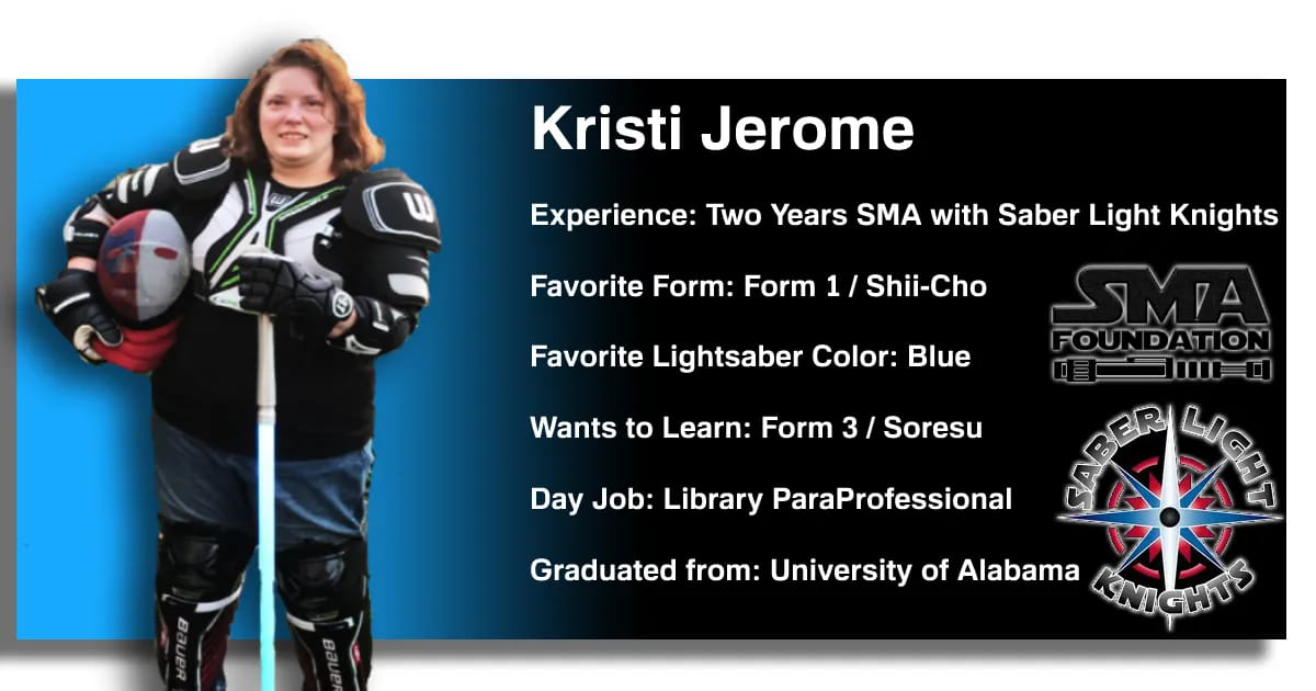 Kristi J. – Saber Martial Arts Foundation